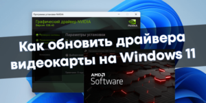 Как обновить драйвера видеокарты на Windows 11 - Windd.pro